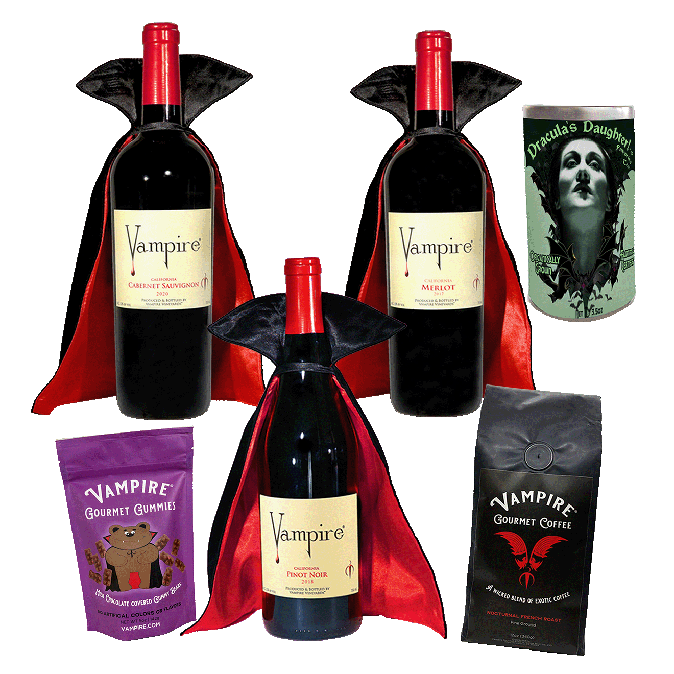 Wine Tasting And Gift Sets – Vampire.com