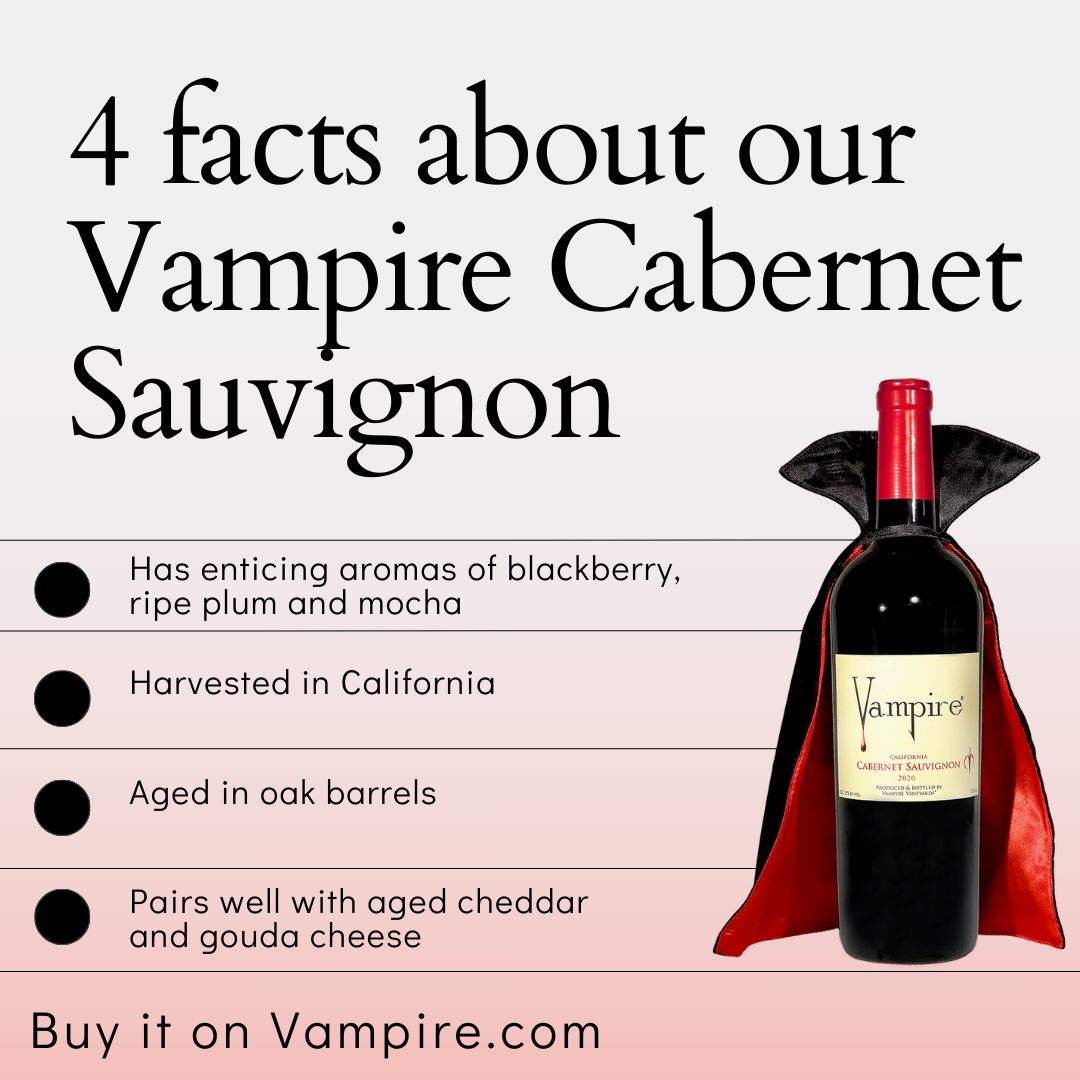 VAMPIRE® CABERNET SAUVIGNON WITH COFFIN & CAPE – Vampire.com