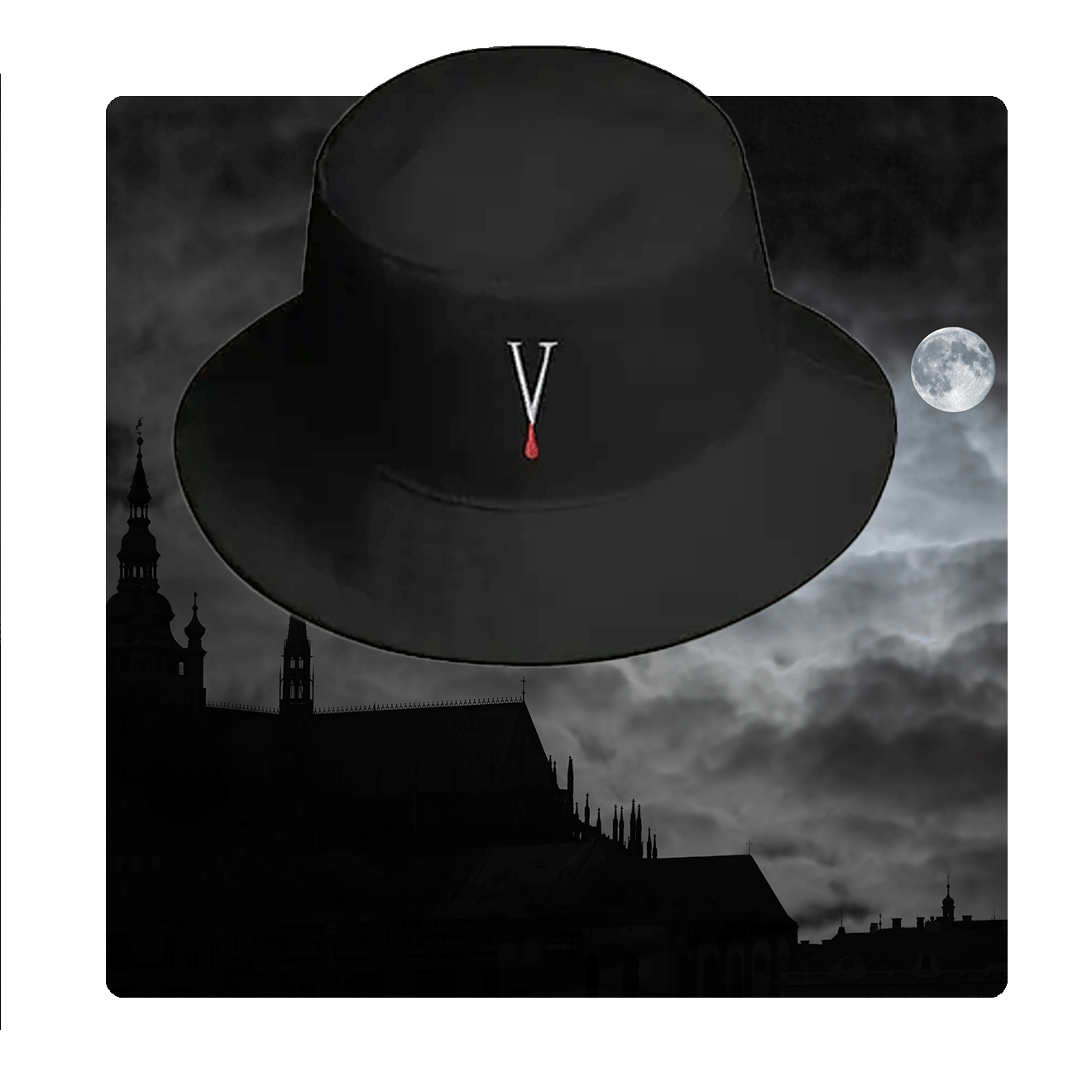 Vampire V Logo Bucket Hat – Vampire.com
