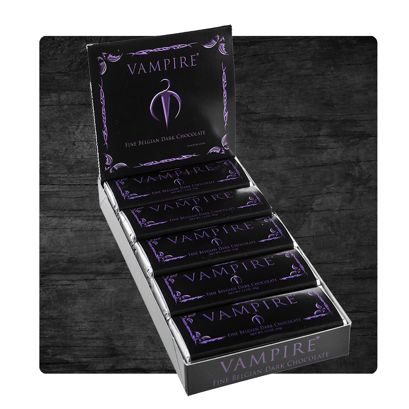 VAMPIRE FINE BELGIAN DARK CHOCOLATE CASE – Vampire.com